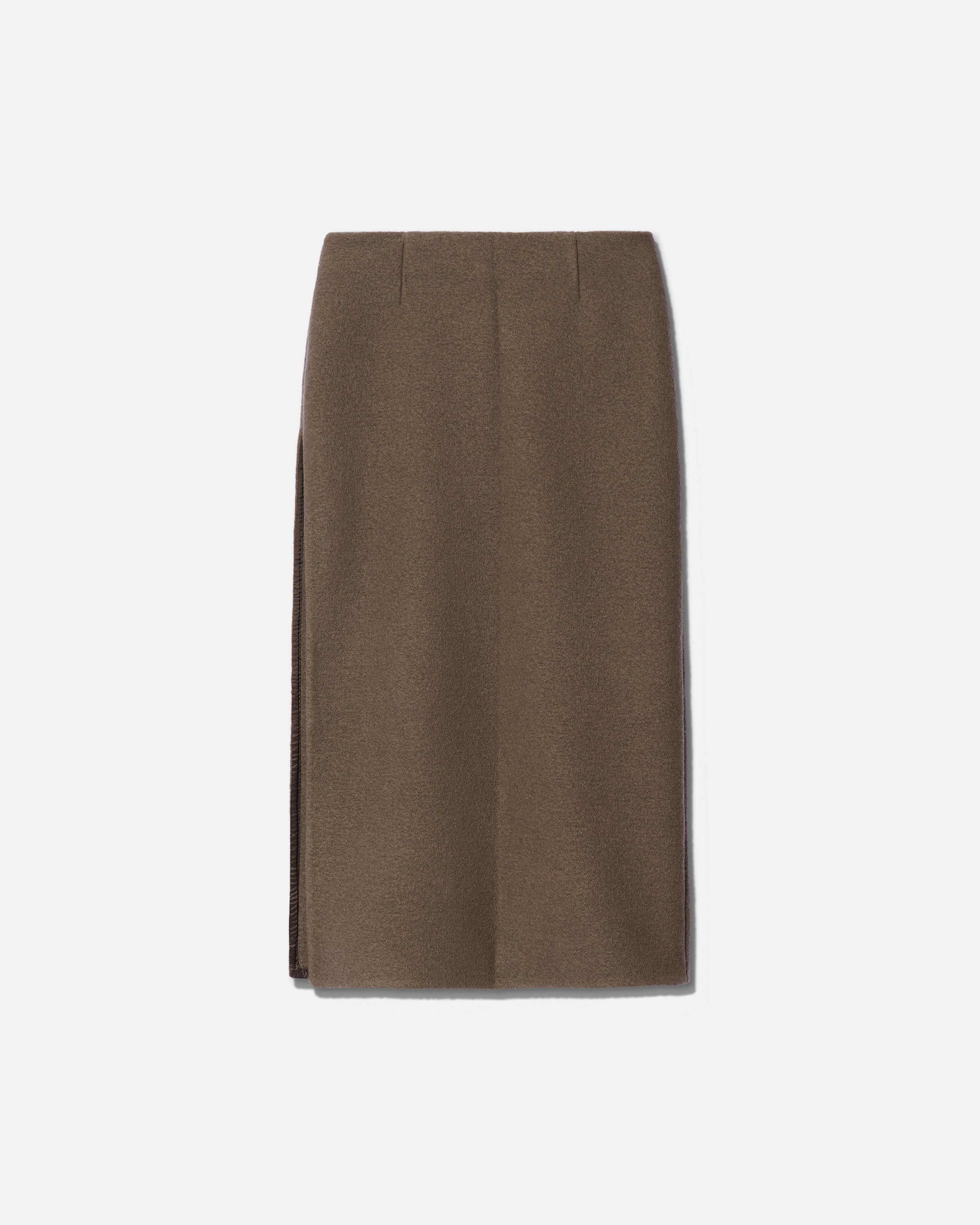 RIER — Walker skirt long castoro | 100% natural wool | made in Austria ...